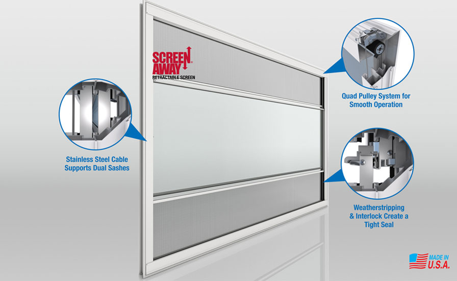 Scenix Porch Windows by Larson
